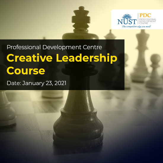 One-Day Certification Course on Creative Leadership | NUST