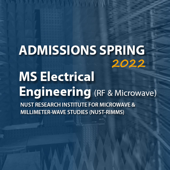 RIMMS MS EE Admissions Open | NUST