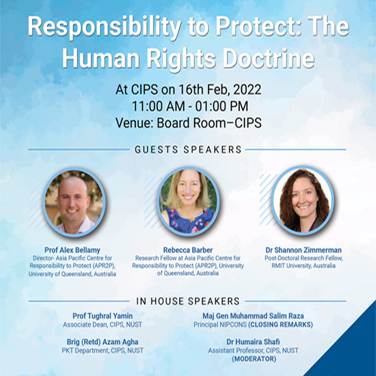 Webinar On Protection Of Human Rights Doctrine Nust