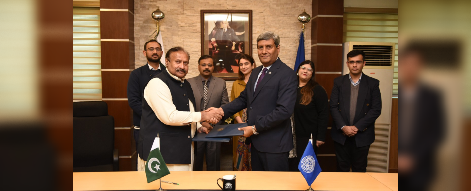 Agreement signed with NFC Institute of Engineering & Technology | NUST Agreement signed with NFC Institute of Engineering & Technology | NUST