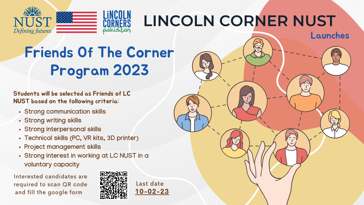 Join Friends of (Lincoln) Corner | NUST