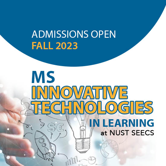 Accepting Applications-MS Innovative Technologies in Learning | NUST