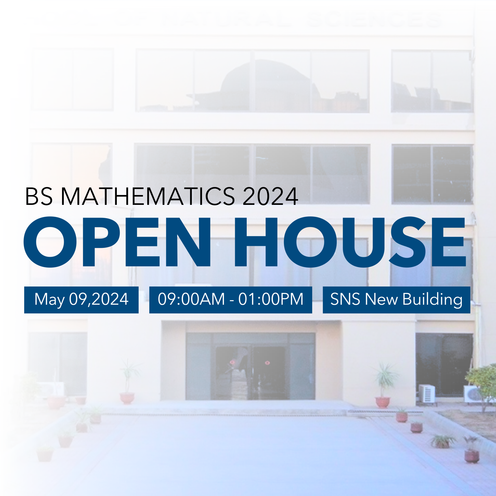BS Mathematics Open House | NUST