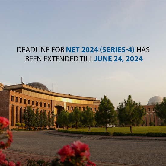 NET IV Deadline Extension | NUST