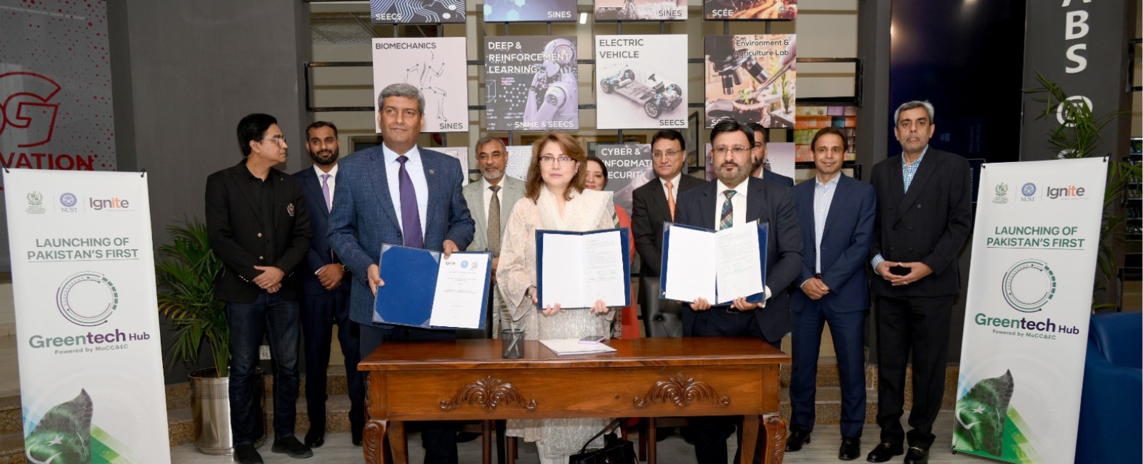 NUST launches the Green Tech Hub (GTH) at the SINES Building, H-12 ...