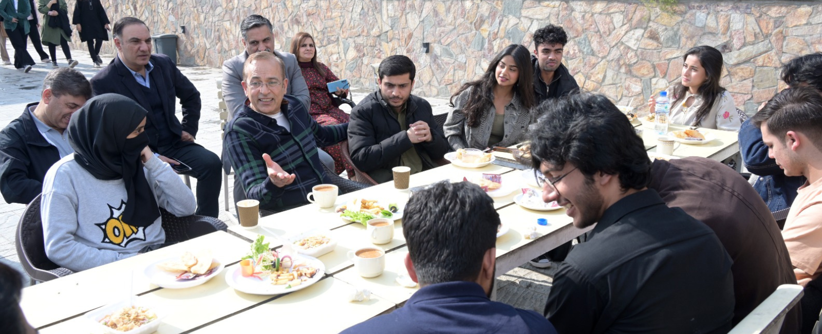 Rector NUST Interacts with Students Over a Cup of Coffee at the ...
