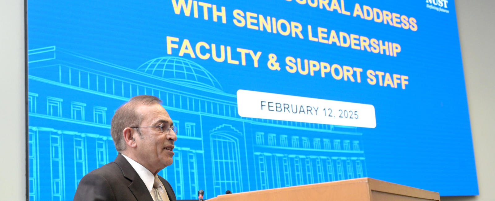 Rector NUST’s Inaugural Address to Faculty and Staff | NUST