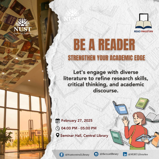 Join the Discussion on the Power of Reading! | NUST