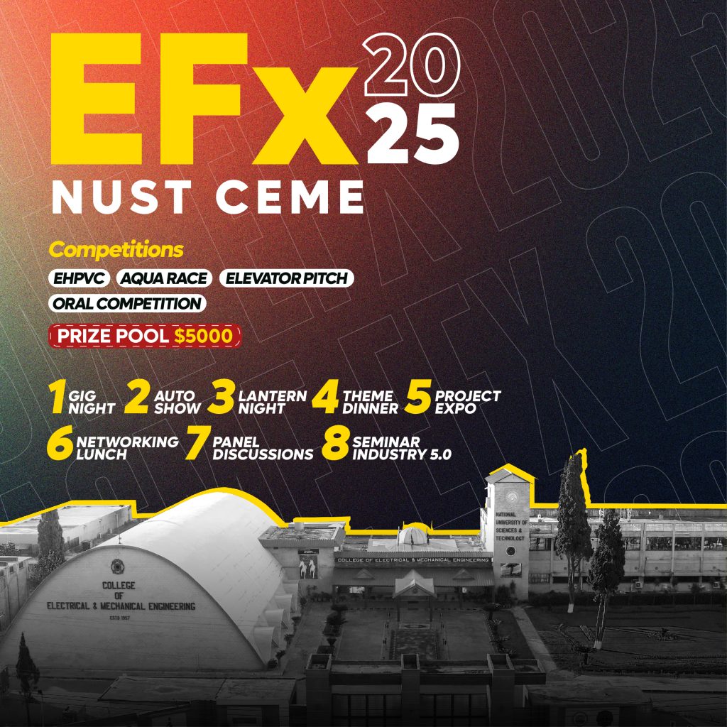 Be the Face of EFx CEME NUST 2025! | NUST