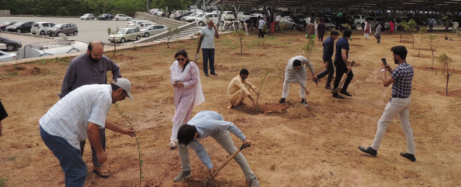 Towards a Greener NUST: Plantation Drive at SINES | NUST