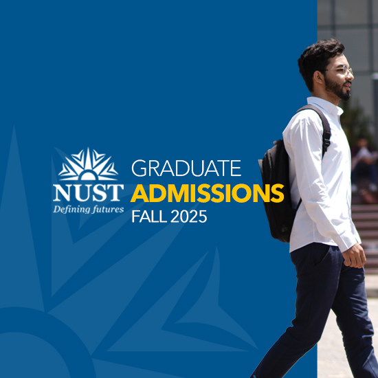 NUST PG Admissions Fall 2025 | NUST