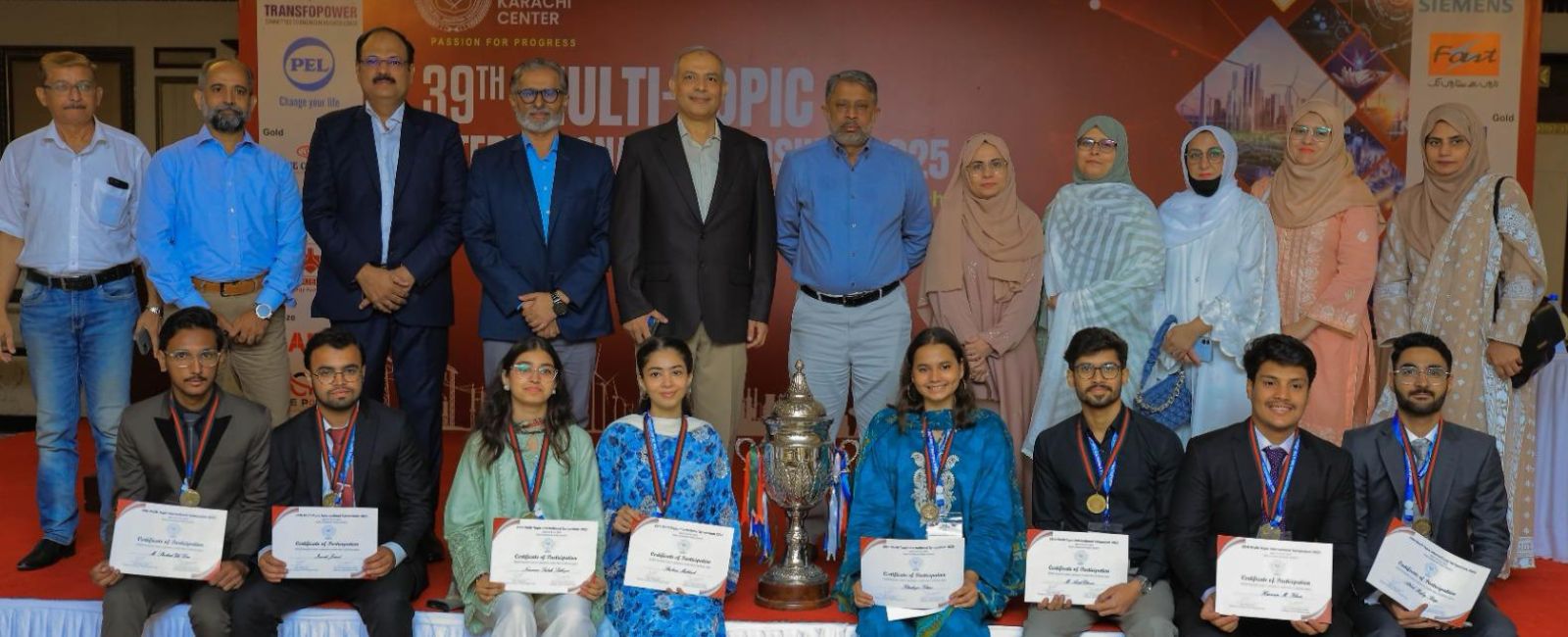 NUST PNEC Shines at 39th IEEEP Symposium with Dual Gold Wins and Trophy ...