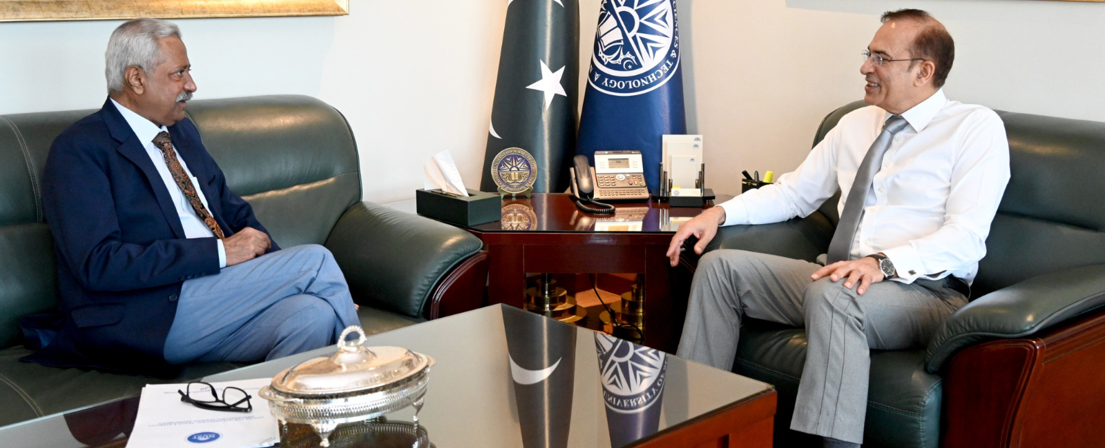 Rector NUST Bids Farewell to Outgoing Principal, NIPCONS | NUST