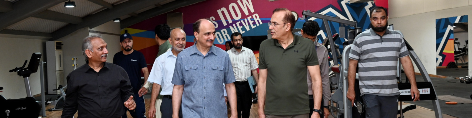 Rector Inspects Sports Facilities to Enhance Campus Experience | NUST