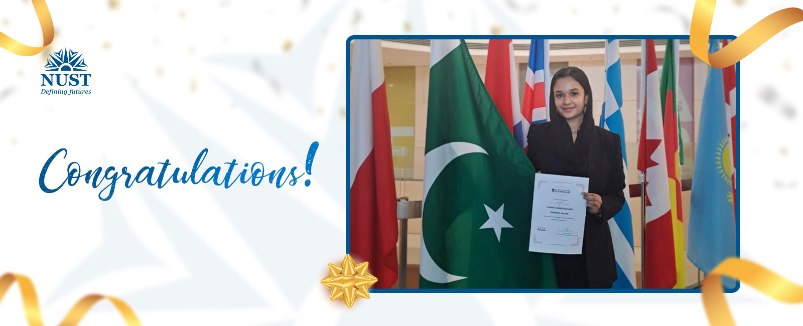 Proud Moment for NUST: Final-Year Public Administration Student ...