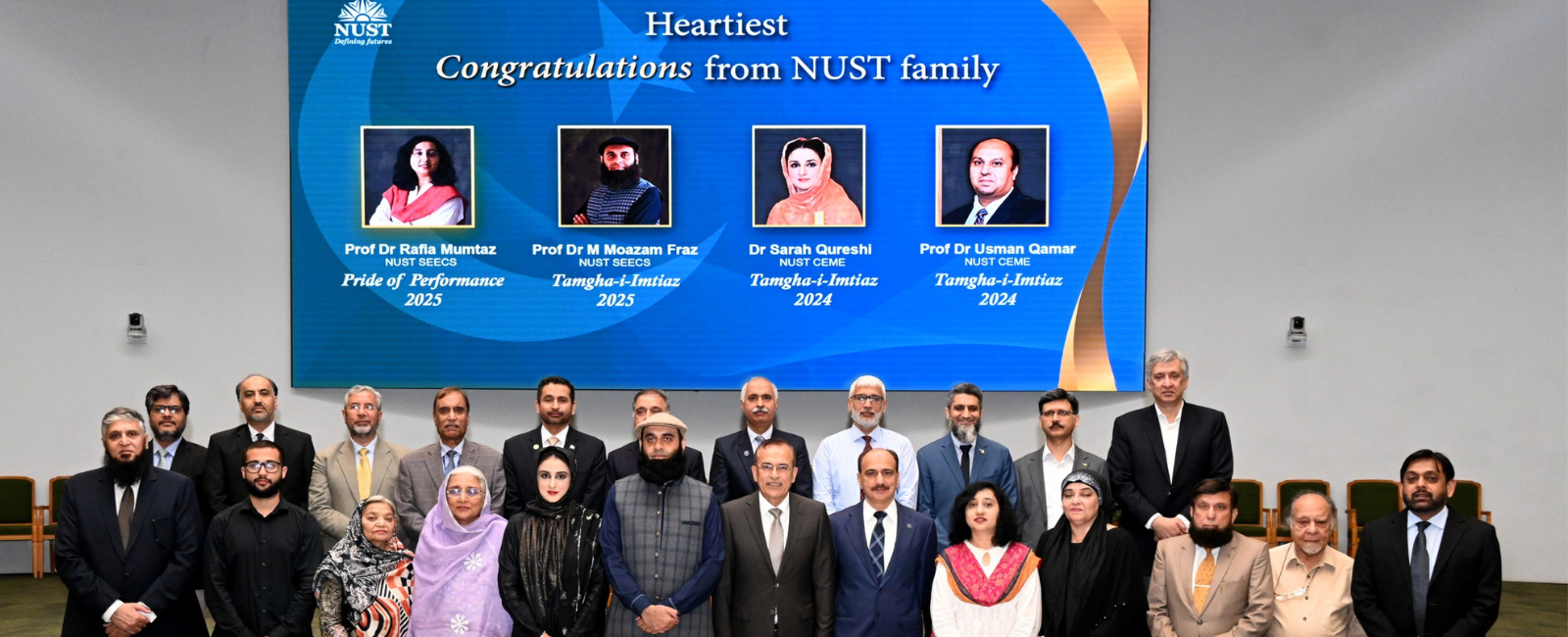 NUST Pays Tribute to Civil Award Recipients | NUST