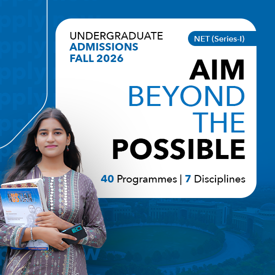 UG Admissions 2026 are Now Open! | NUST