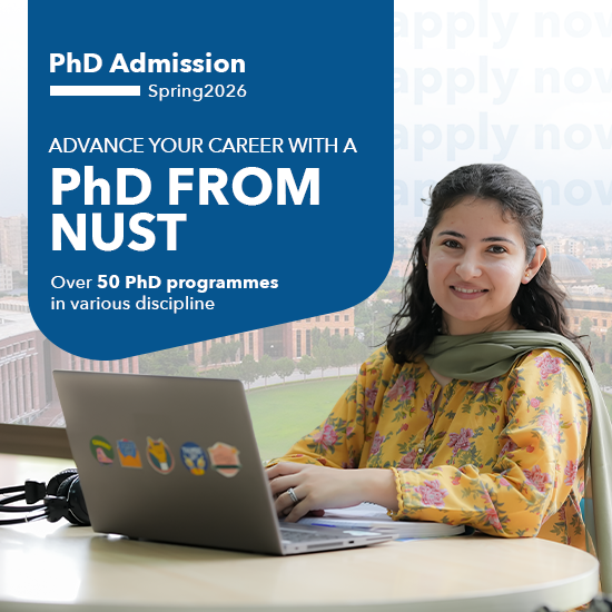 PhD Admissions 2026 are now OPEN! | NUST
