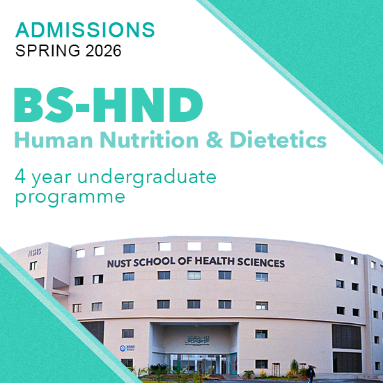 NUST School of Health Sciences Invites Applications for BS–HND Spring ...
