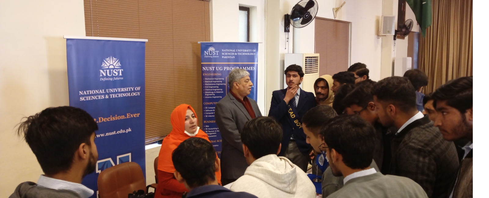 NUST Admissions Dte conducted an undergraduate awareness and outreach ...